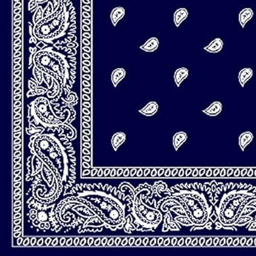 .970"ID - 1.05"OD - 19" Long Parallel Tube - Bandana Pattern